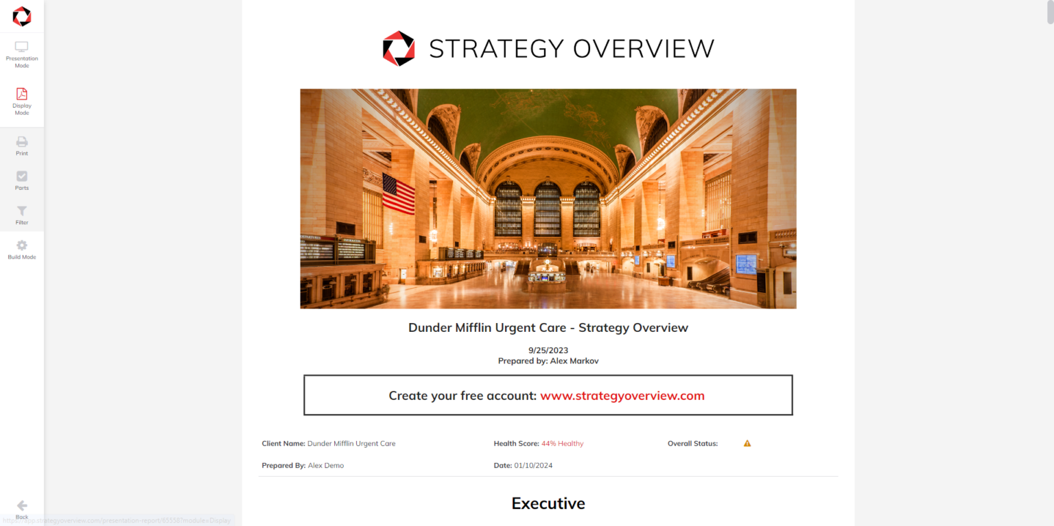 vCIO Software, QBR Automation for MSPs - Strategy Overview